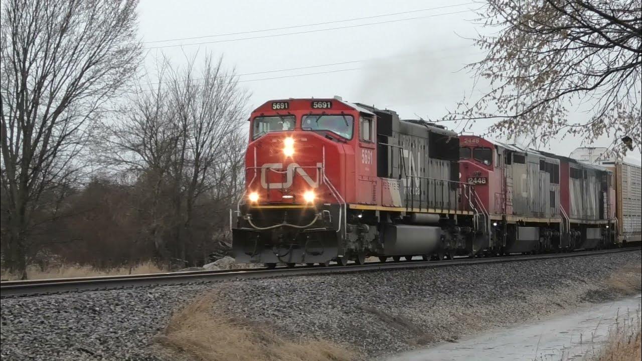 CN 5691 East in Valparaiso, IN 3/27/21 - YouTube