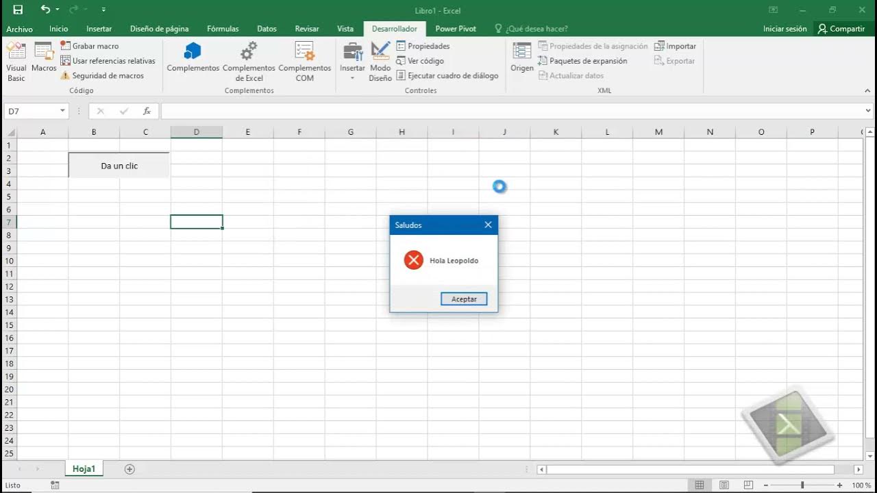 Excel - Inputbox - YouTube