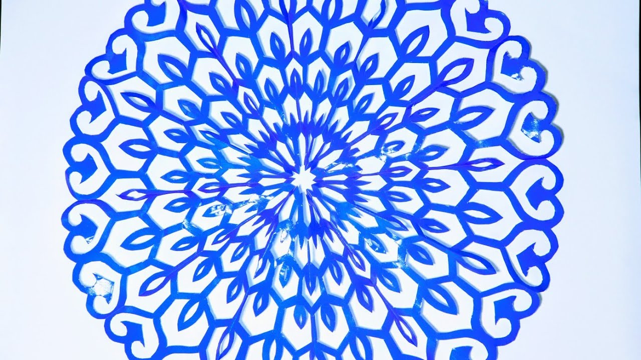 Mandela design 4/paper cutting art/rainbow art |paper art | paper ...