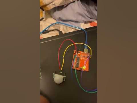 Lab 7 - Interfacing Arduino with PIR motion sensor and relay - YouTube