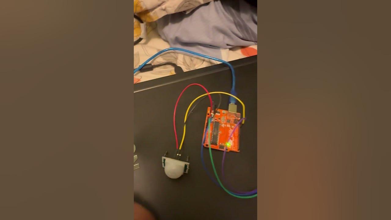 Lab 7 - Interfacing Arduino with PIR motion sensor and relay - YouTube