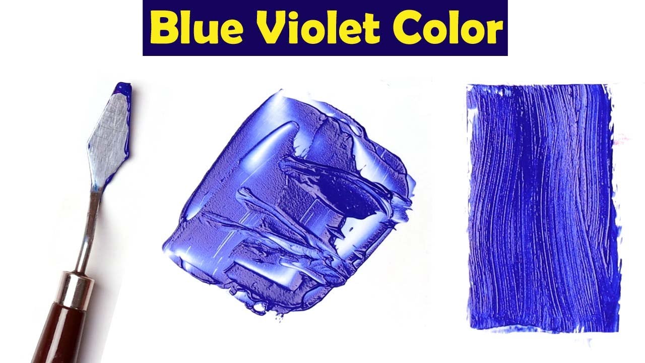 How To Make Blue Violet Color Mix Acrylic Colors YouTube how-to-make-blue-violet-color-mix-acrylic-colors-youtube