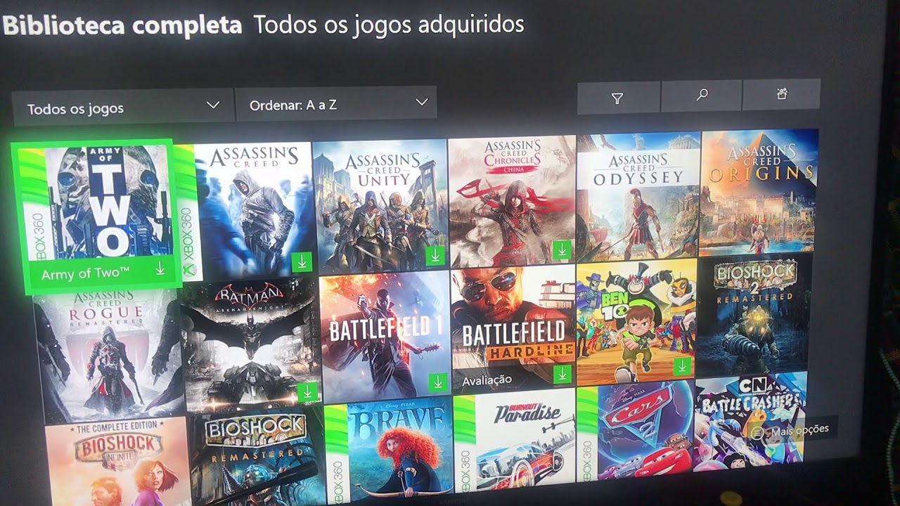 Minha coleção xbox one - YouTube