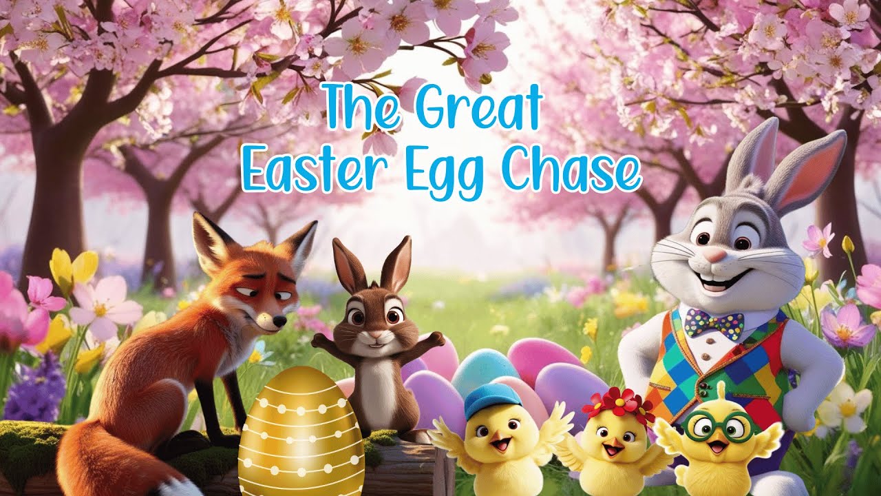 🐰🌸 The Great Easter Egg Chase | Easter Bunny Song 🌸🐰 - YouTube