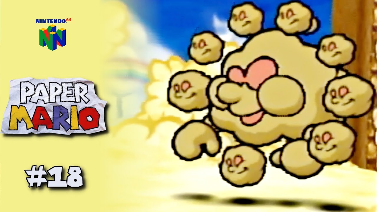 Huff n Puff + Lakilester | Paper Mario | Nintendo 64 | Part 18 with ...