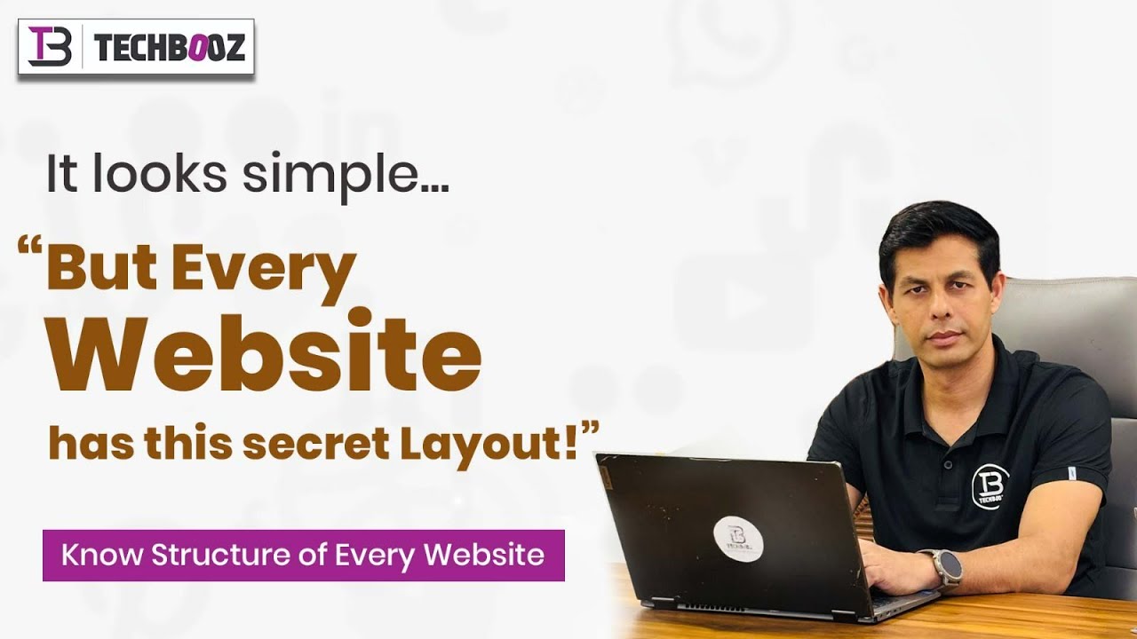 Website Structure Explained in Simple Words | Learn Web Design Basics ...