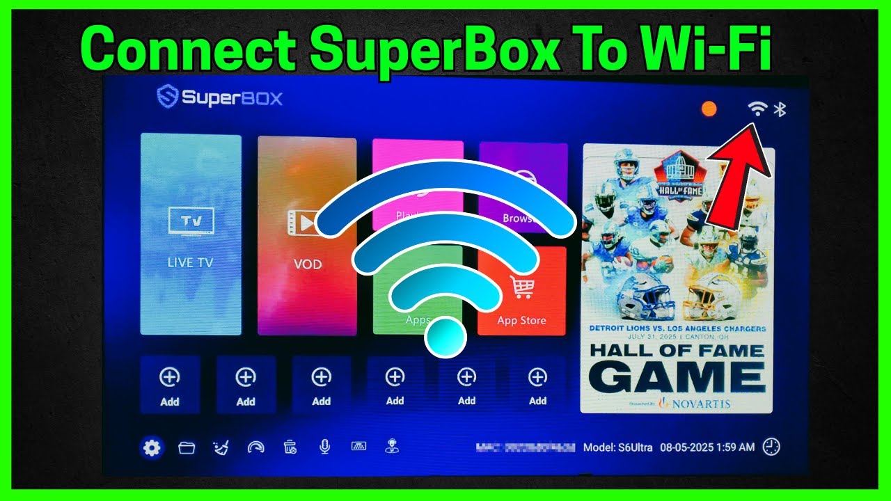 How to connect SuperBox to Wi-Fi (Full Guide) - YouTube