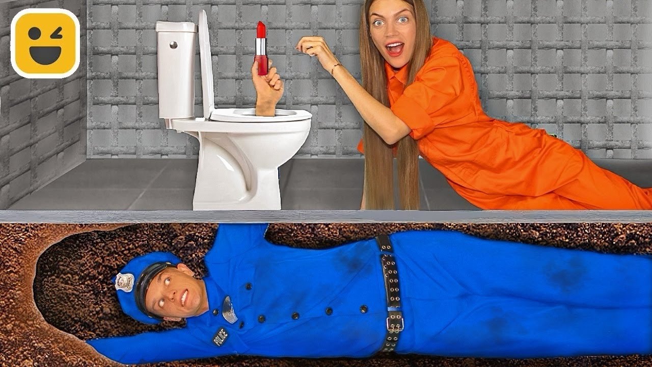 Weird Ways to Sneak Makeup in Jail! Funny Prison Situations & DIY Ideas ...