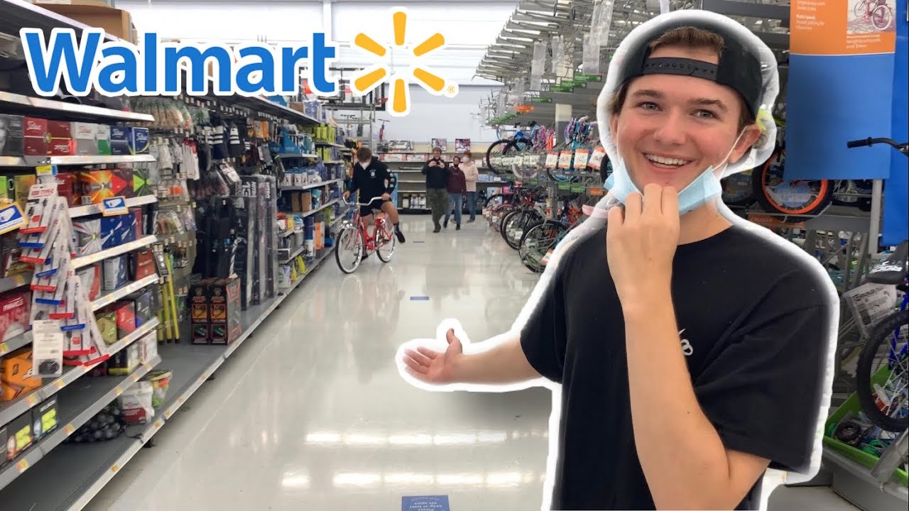 Messing around in Walmart! - YouTube