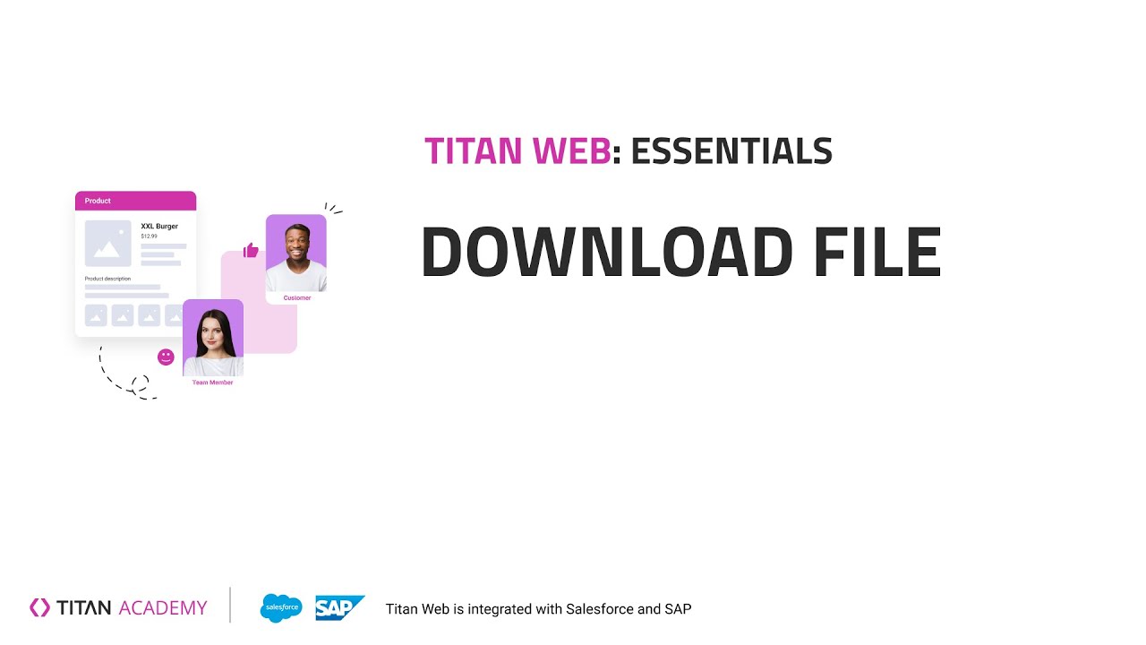 No-Code Web App Builder for Salesforce | Titan Web | Download File ...