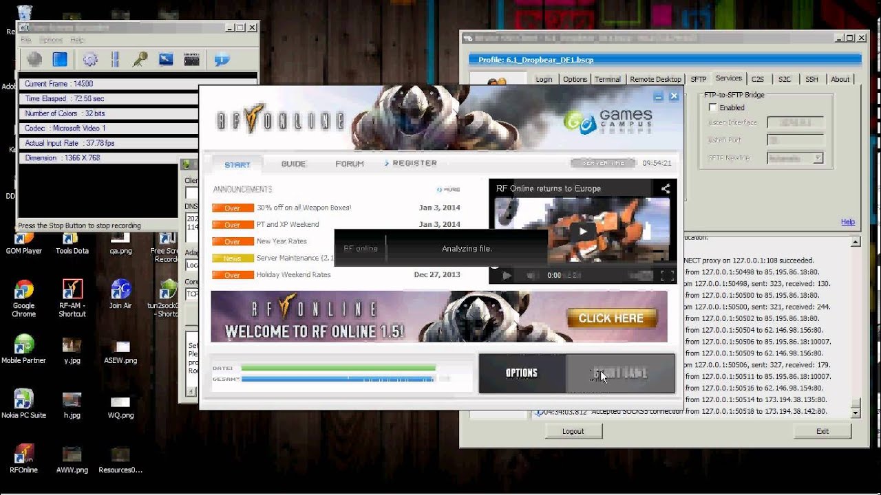 RF EUROPE 1.5 DENGAN SSH + TUN2SOCKS - YouTube