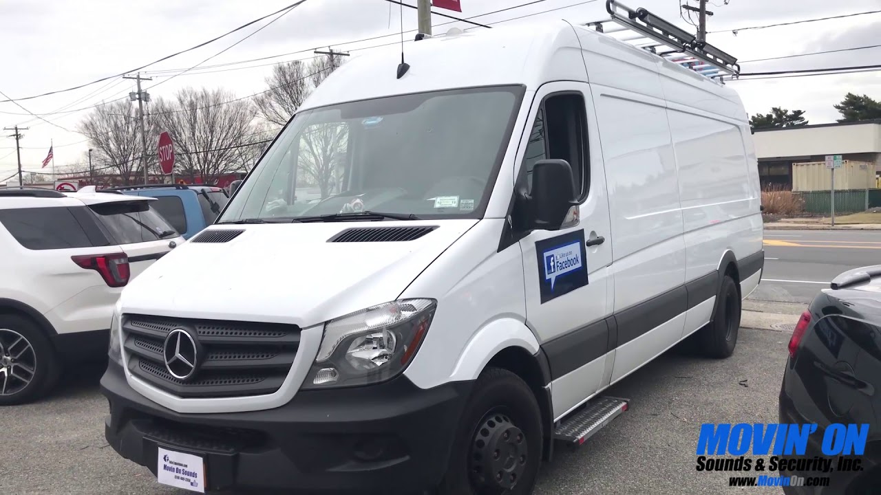 2013 M. B. SPRINTER LED LIGHT BARS - YouTube