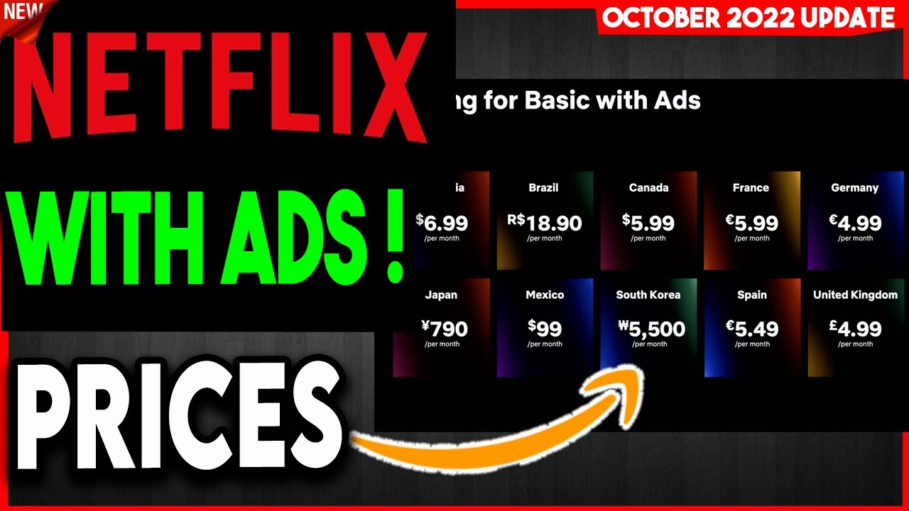 🔴NETFLIX WITH ADS CONFIRMED PRICES ! - YouTube