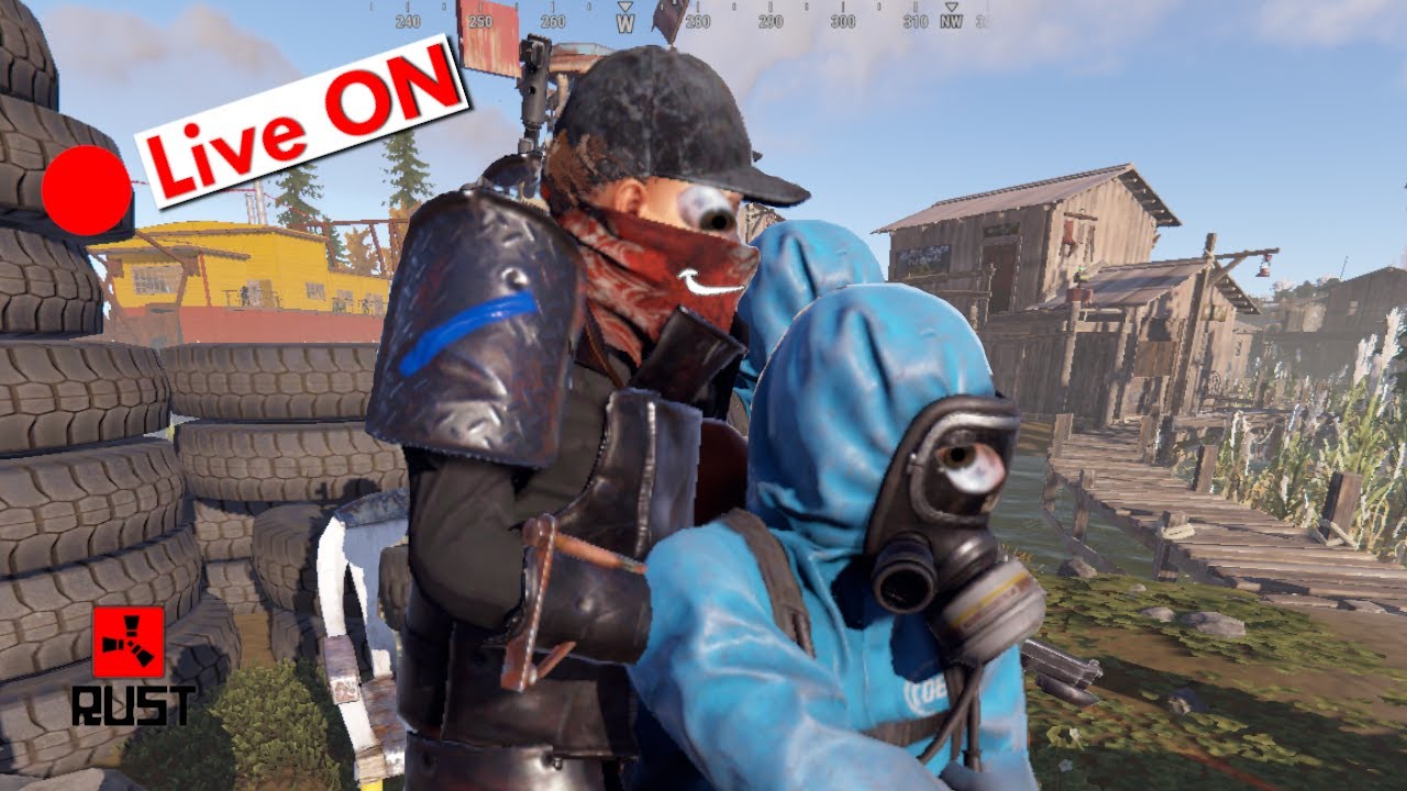 🔴Live oN - Rust, 3ª dia DIFÍCIL, servidor VANILLA. #team #rust # ...