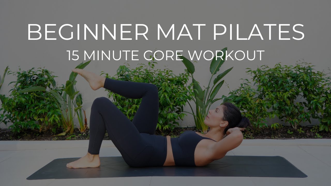 15 Minute Pilates for Beginners: Core Workout - YouTube