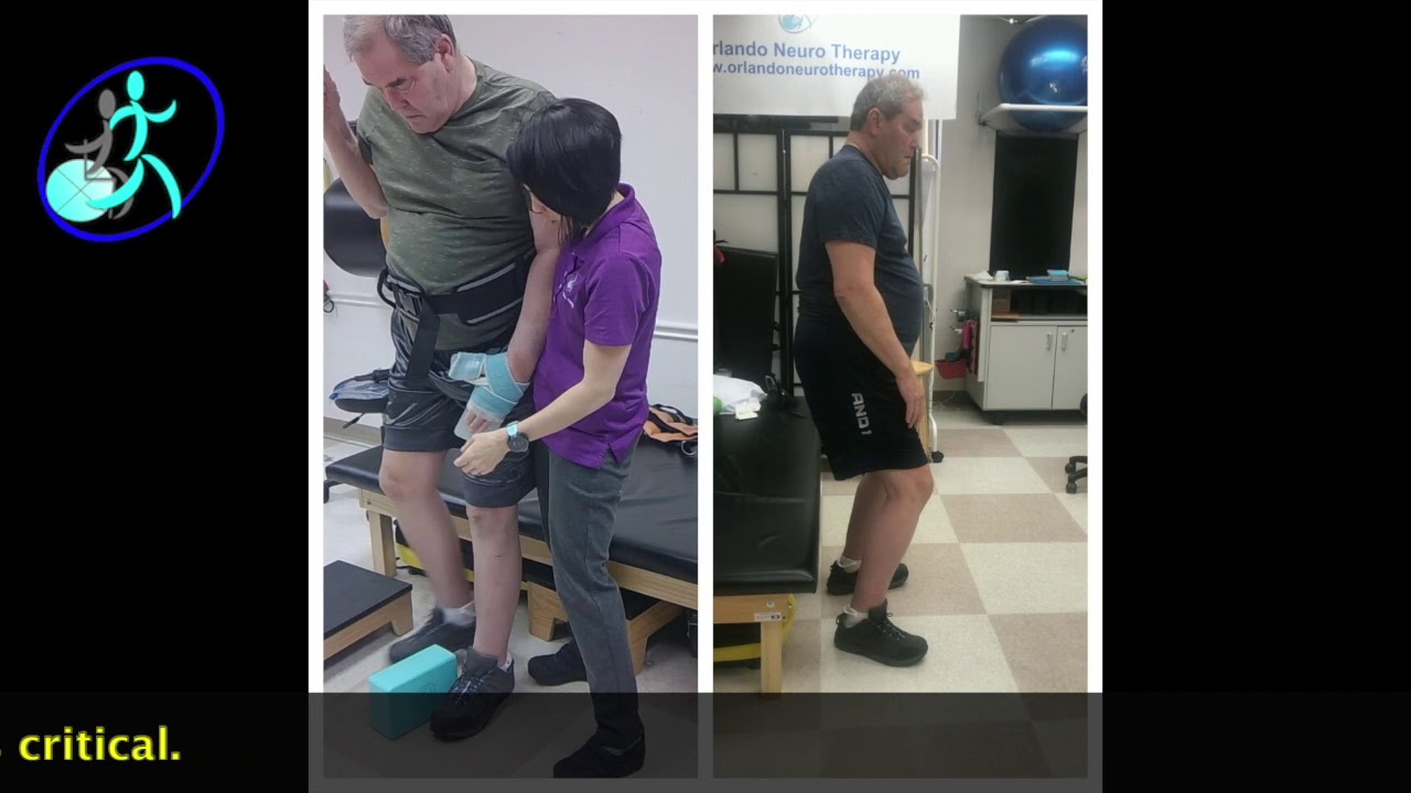 Hip Control to Improve Walking - YouTube