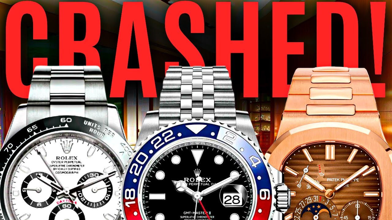 Top Watches That Crashed In Value - YouTube