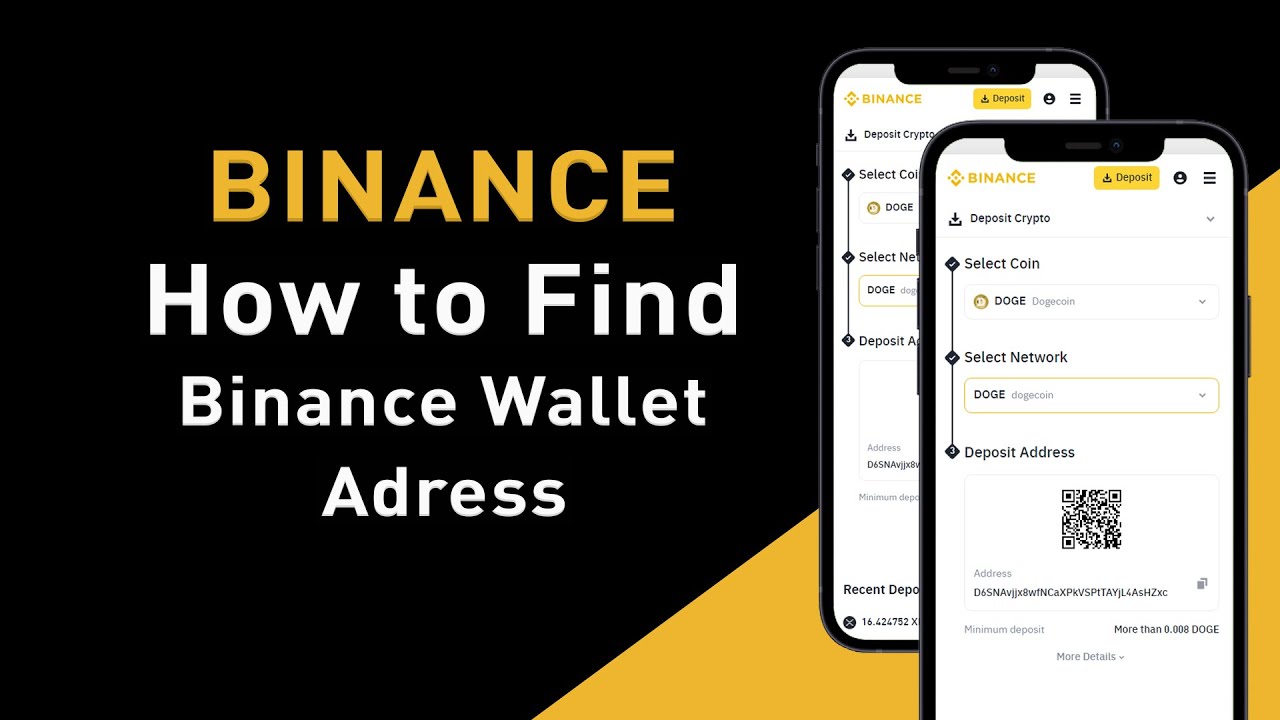 How to Find Your Binance Crypto Wallet Address (Tutorial - 2025) - YouTube