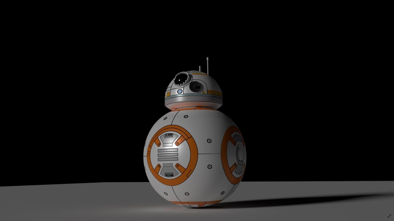 making a BB-8 in Blender - YouTube
