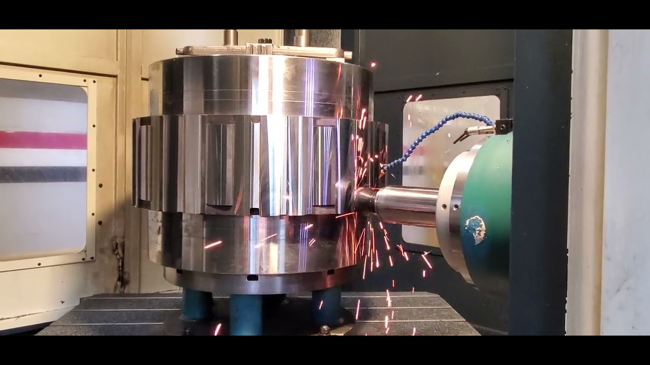 CNC Machining - Hard Milling - YouTube