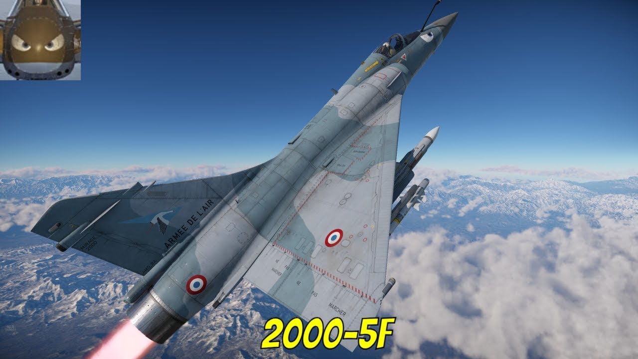 french mirage 2000-f5 RB gameplay - YouTube
