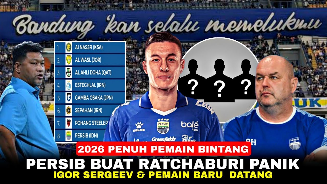 GILA Persib Club Termahal Asia! Bojan: Dont Worry Persib Ada Pemain Ke ...