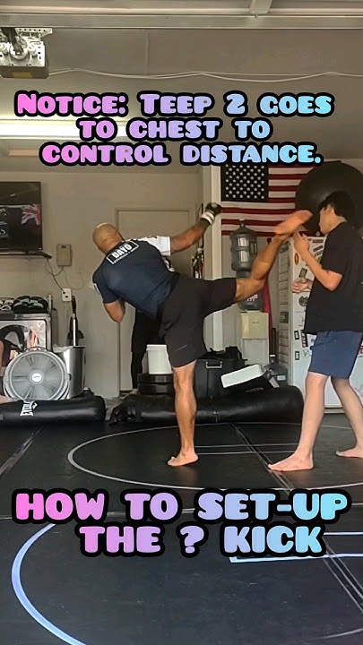 HOW TO SET-UP QUESTION MARK KICK | KICKBOXING - YouTube