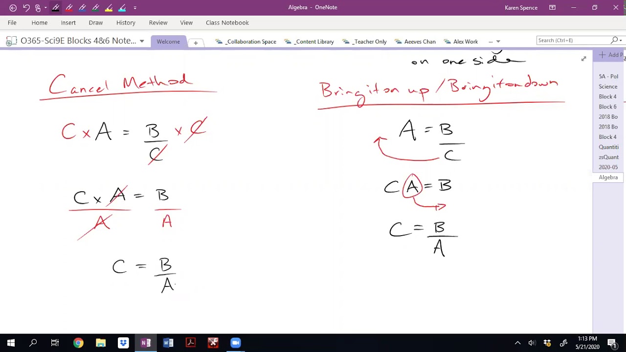1.7.a Algebraic Manipulation (pp. 82-85) - YouTube