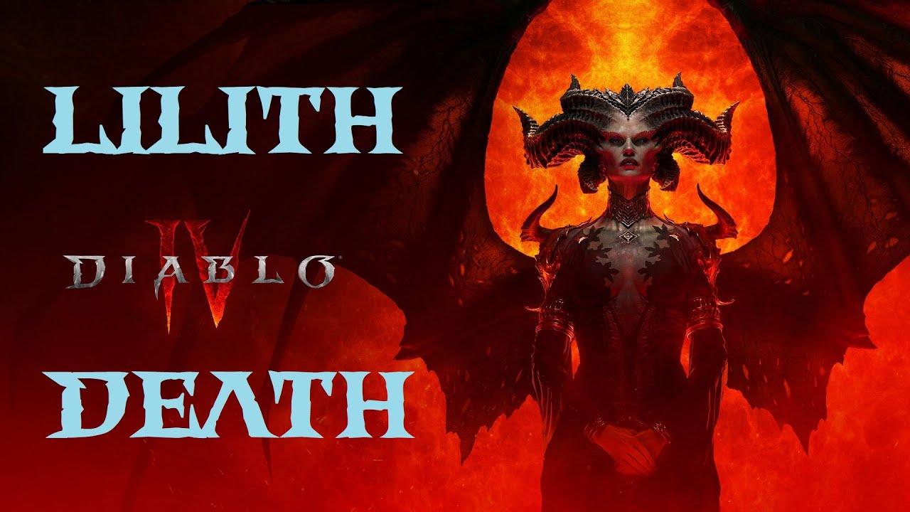 D4 - LILITH DEATH - BLIZZARD SORCERER - YouTube