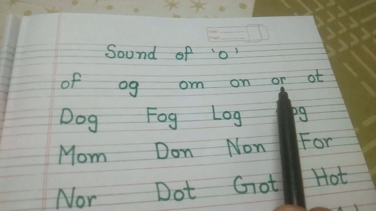 Sound Of O Word | ओ की आवाज वाले शब्द | How To Write Sound Of O Word ...