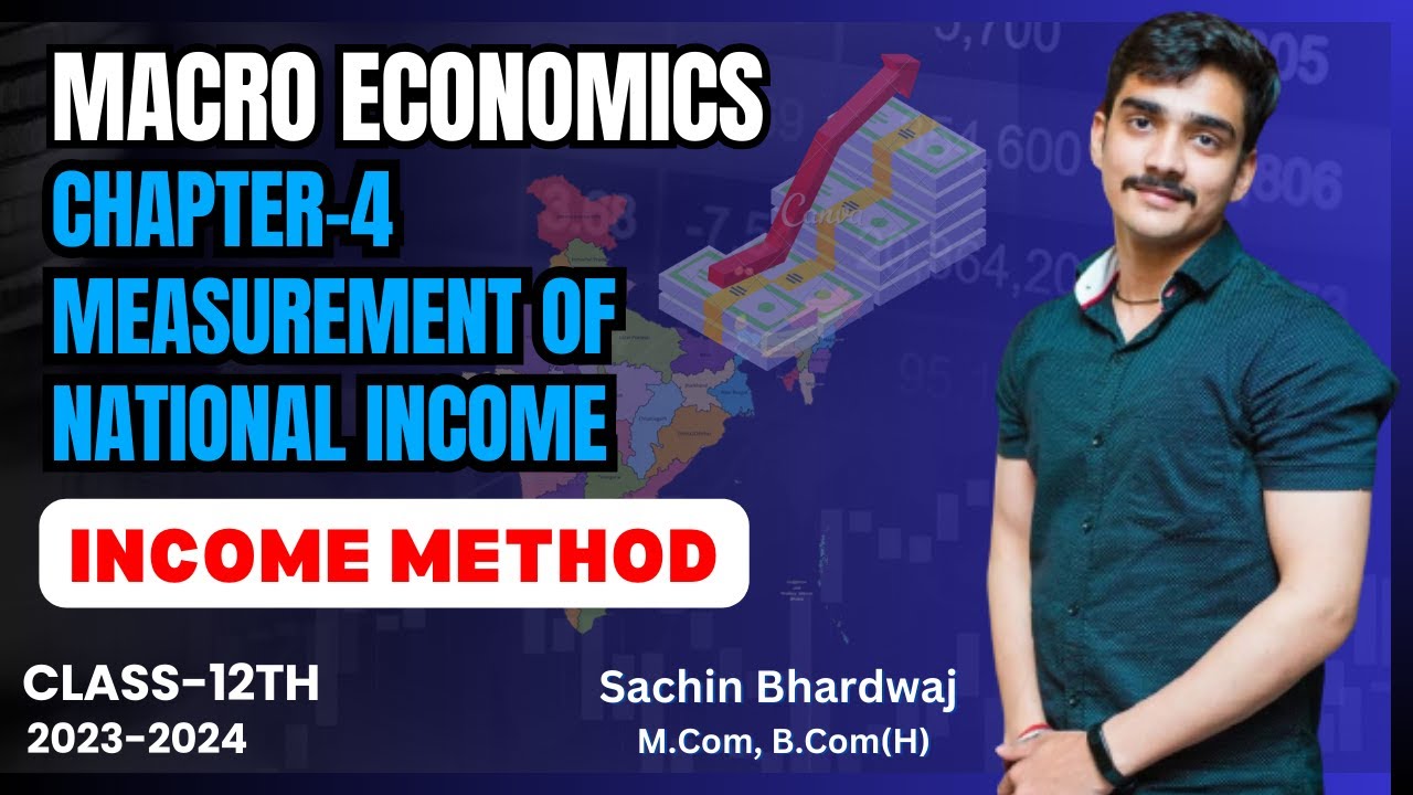 Income Method | Measurement of National Income | Chapter -4 | Class-12 ...