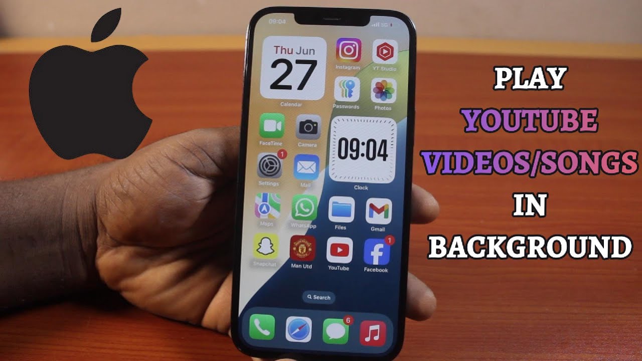 How to Play YouTube Video or Song in Background on iPhone - YouTube