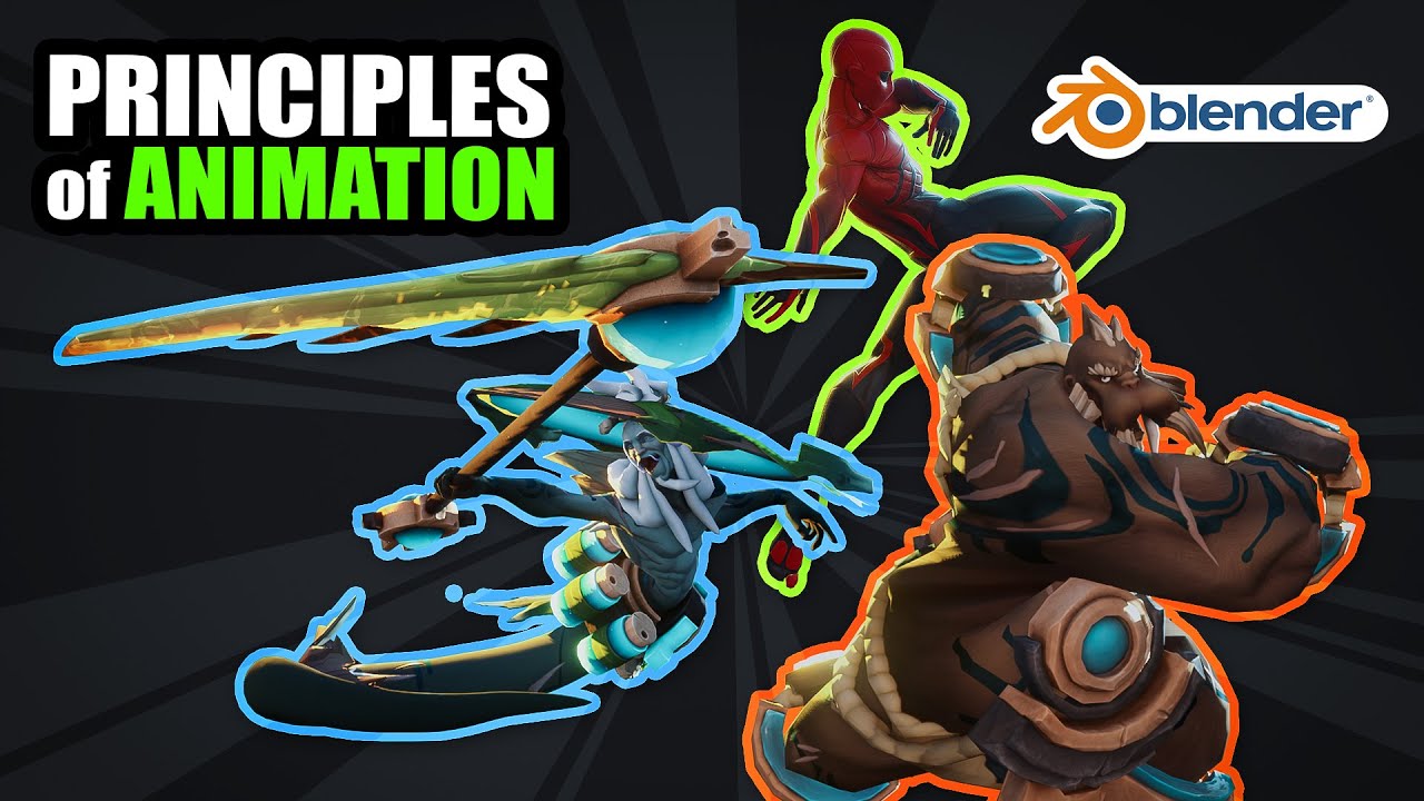 The principles of animation in Blender - YouTube