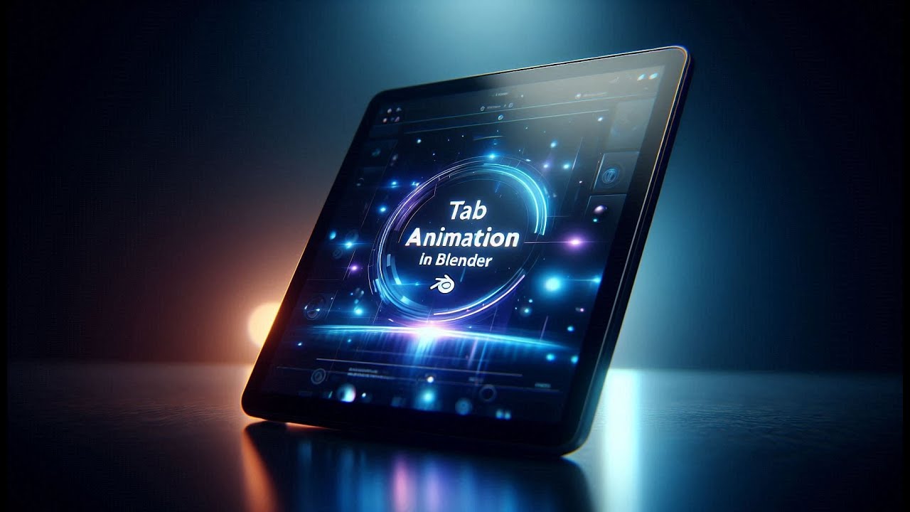 Tablet Animation | Cinematic 3D Showcase | Blender Animation - YouTube