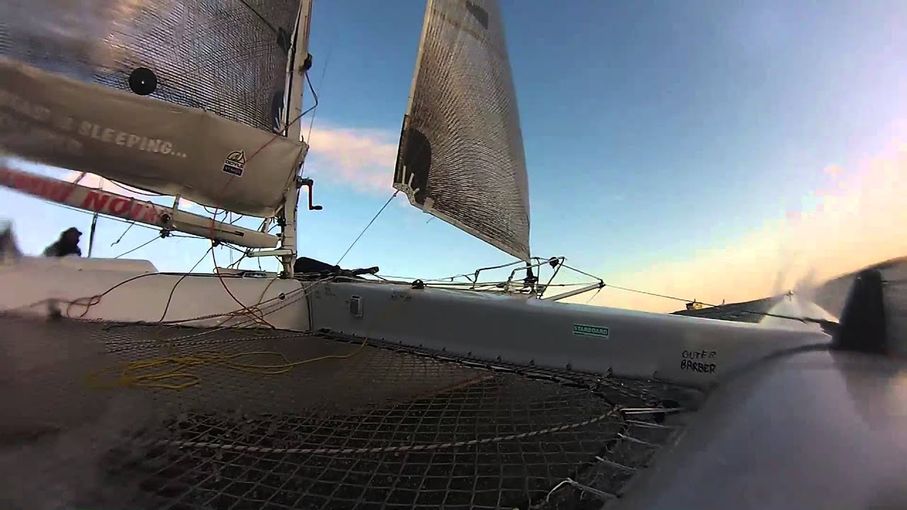 Trimaran Trou Noir, Sunday Sailing @ Helsinki - YouTube