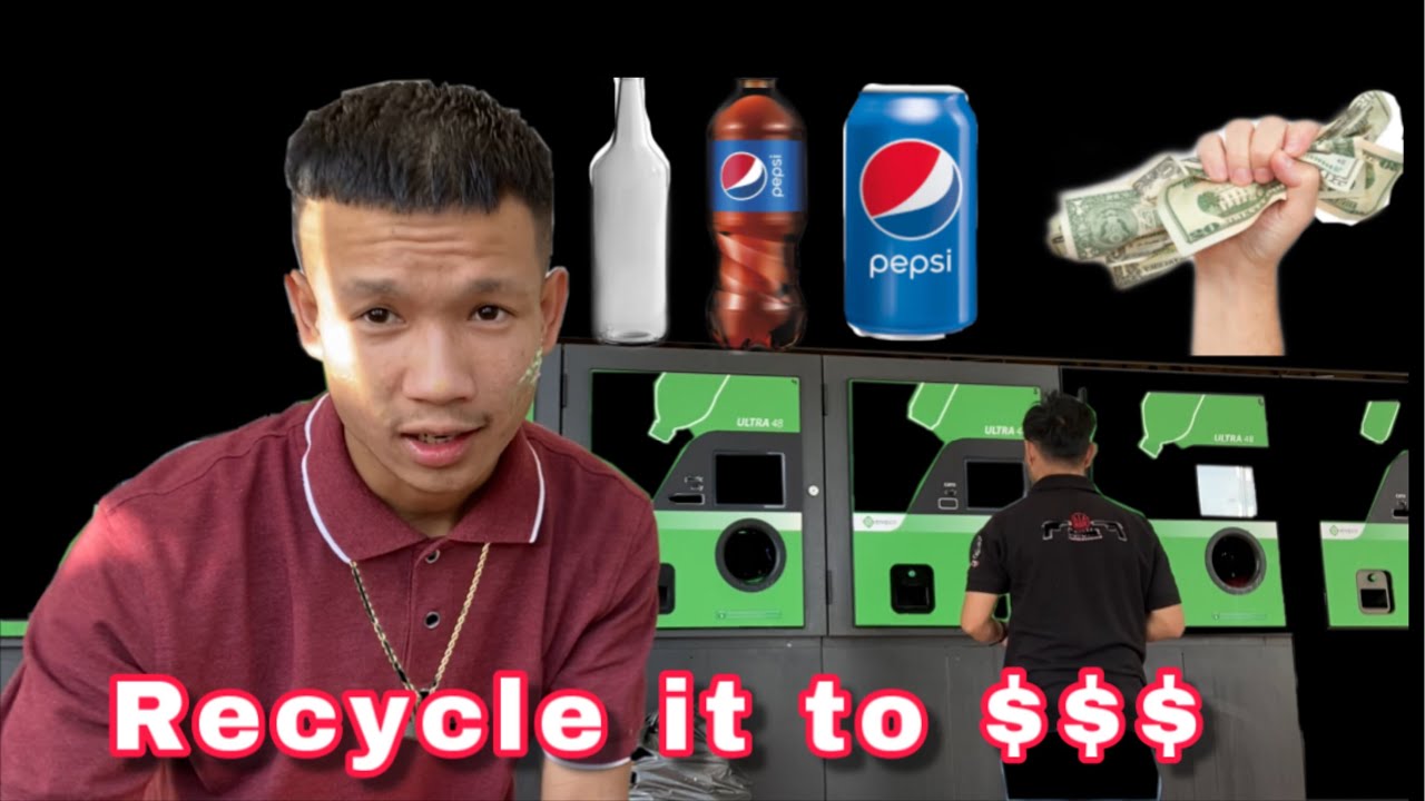 Helping my uncle to recycle the cans .. - YouTube