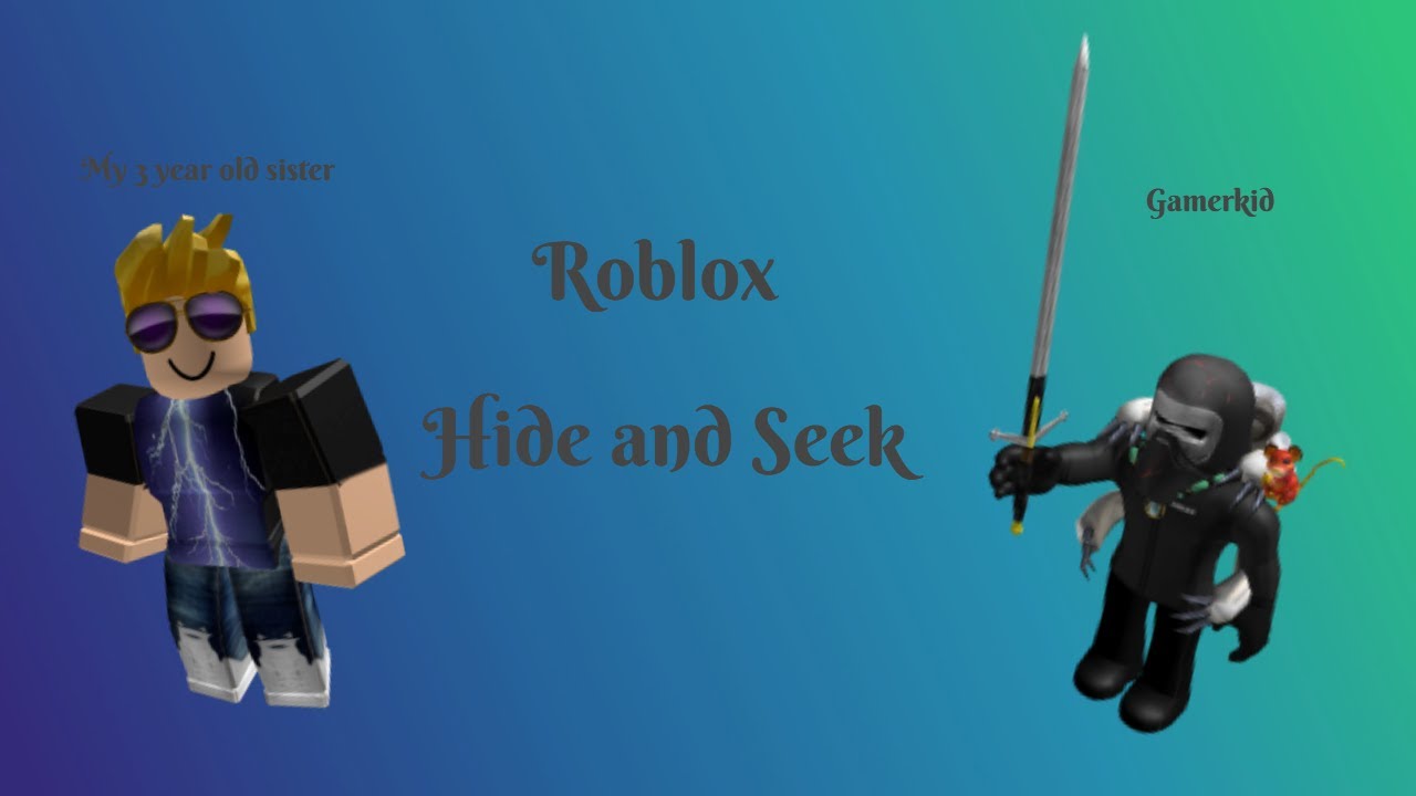 Roblox Hide and seeker! I got to be the seeker - YouTube