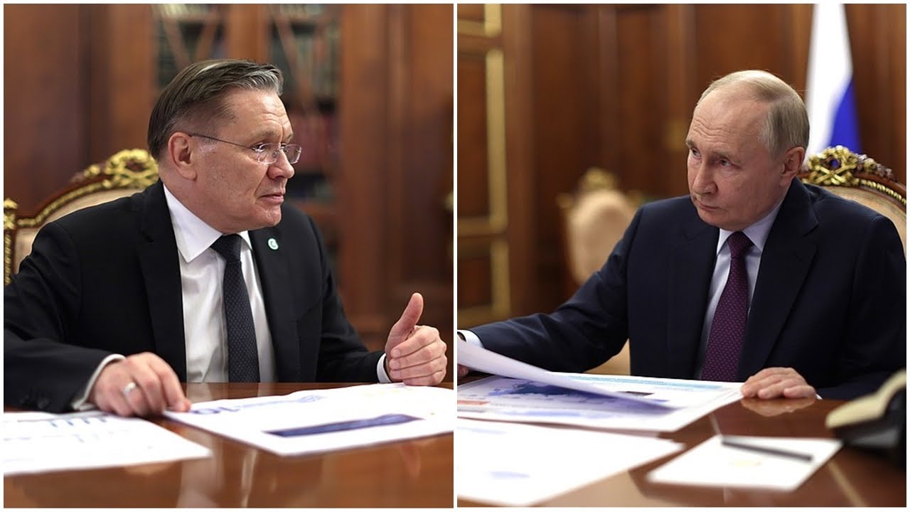 President Putin's Meeting with Rosatom CEO Alexei Likhachev | English ...