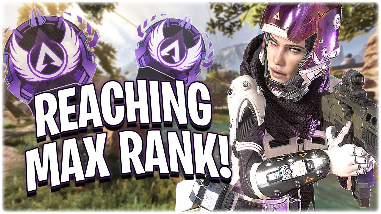 Reaching the MAX rank in Apex!! (Apex Legends PS4) - YouTube