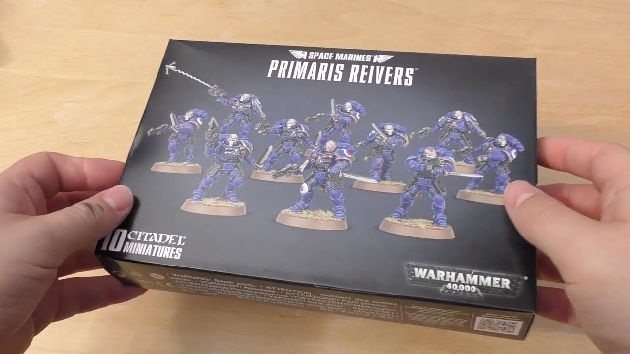 Primaris Reivers - Unboxing & First Look (WH40K) - YouTube