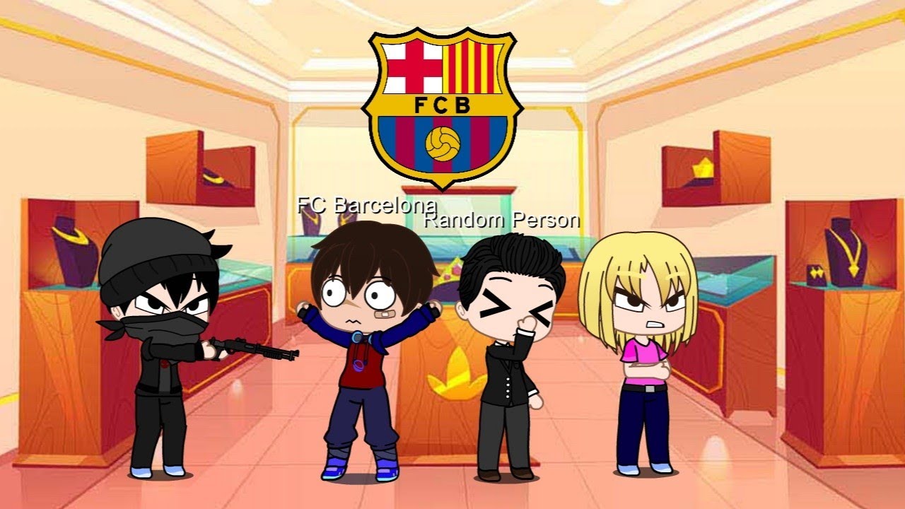Gacha Football Skit: Barcelona Gets A Job (Part 3) - YouTube