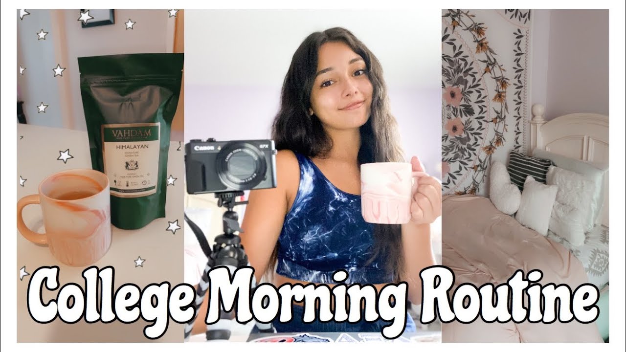 COLLEGE MORNING ROUTINE 2020 - YouTube