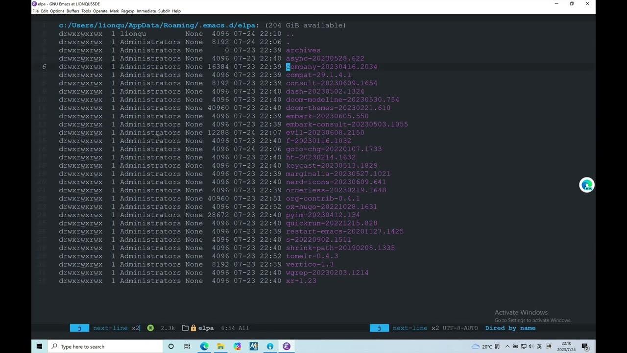 21天学会Emacs之第十三天：使用Evil - YouTube