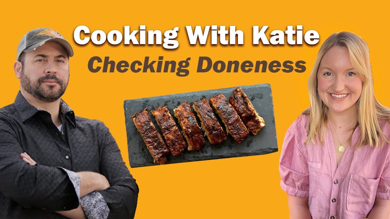 Cooking With Katie Part 6 - Checking For Doneness - YouTube