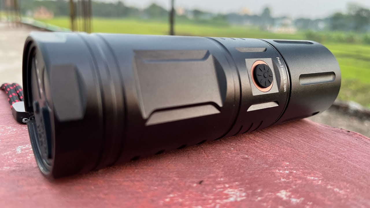 Zoom torch flashlight T40 - YouTube