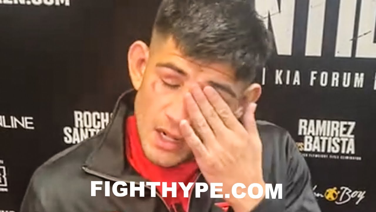 HEARTBROKEN ALEXIS ROCHA TEARFUL REACTION AFTER BRUTAL KNOCKOUT LOSS TO ...