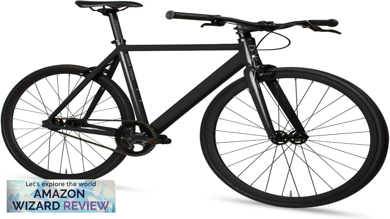 6KU Fixie Urban Track Bike Review - YouTube