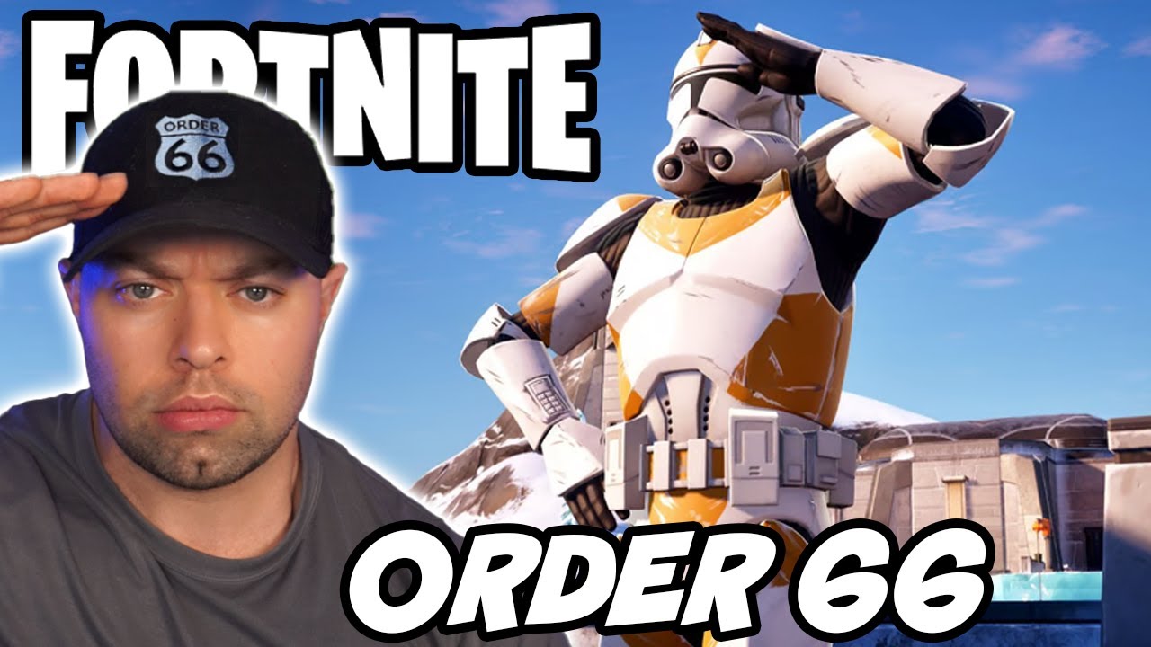 FORTNITE ORDER 66 STAR WARS EVENT ANAKIN SKYWALKER - YouTube