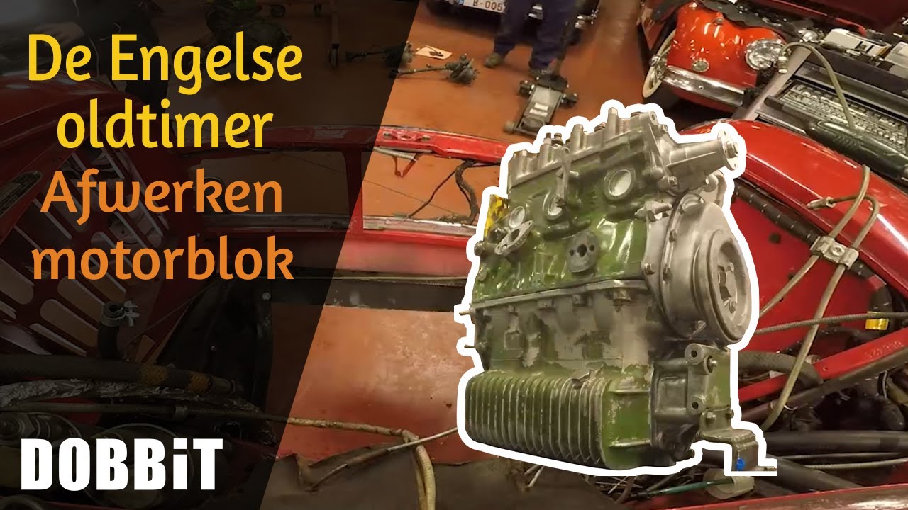 De Engelse oldtimer - Afwerken motorblok - YouTube