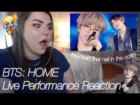 BTS: HOME KBS Song Festival 2019 Performance Reaction | taekook said you gone die today